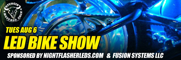 Buffalo Chip LED Sturgis Bike Show - Legendary Sturgis Buffalo Chip