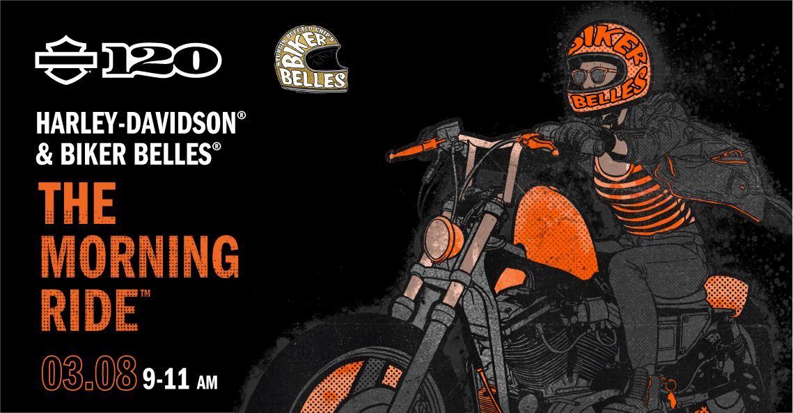 HARLEY-DAVIDSON & BIKER BELLES THE MORNING RIDE™ - DAYTONA - Legendary ...