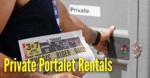 Private Portalets Available During Your Sturgis Buffalo Chip® Vacation ...