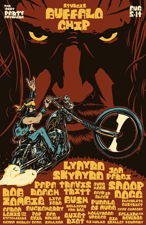 1982 to Today: The Buffalo Chip's History Through Posters - Legendary ...