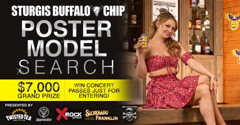 Sturgis Buffalo Chip Poster Model Search - Legendary Sturgis Buffalo Chip