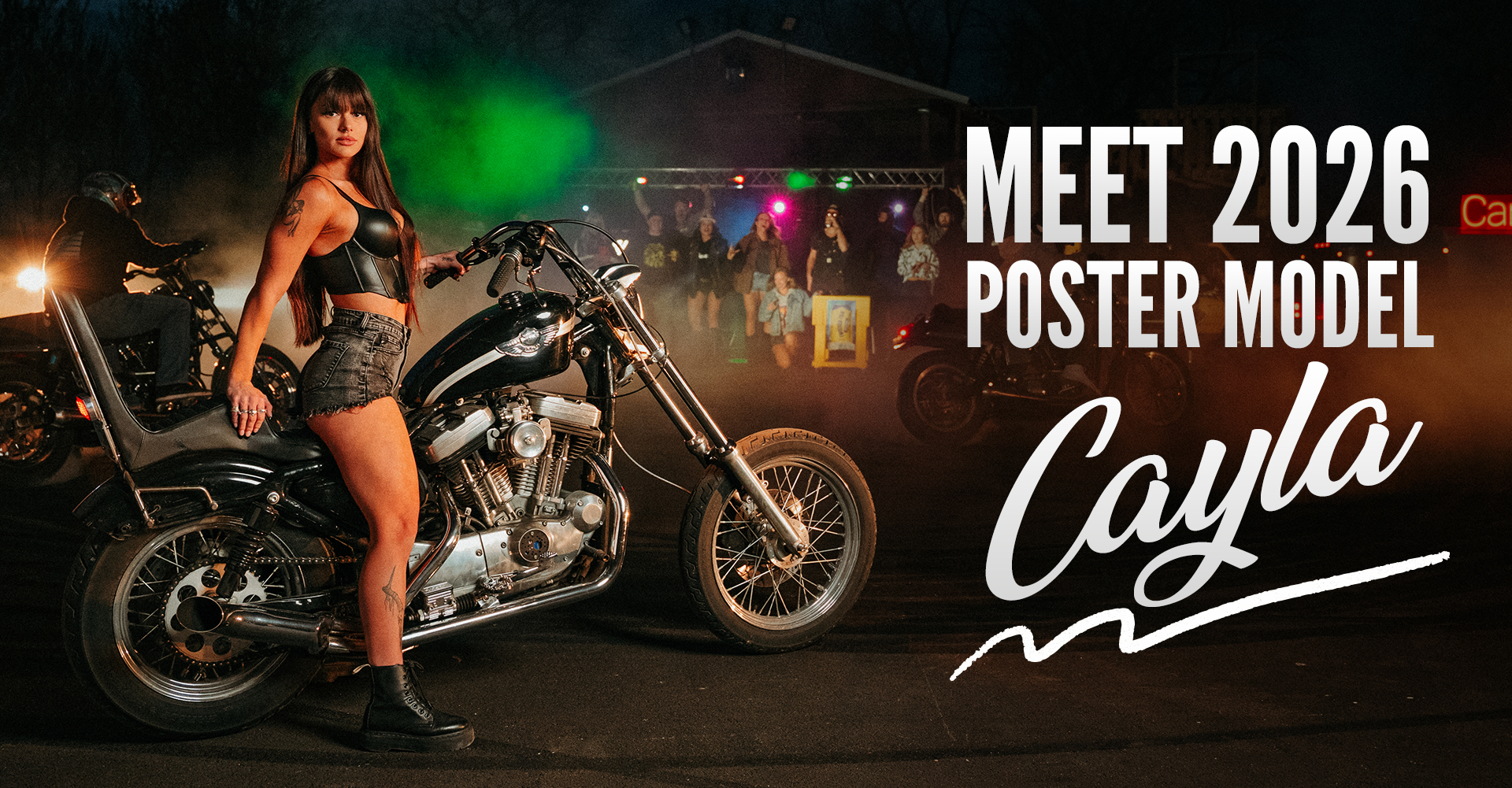 Meet 2026 Poster Model Cayla - Legendary Sturgis Buffalo Chip